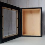 SHADOW BOX 5.5 x 8 x 3 PAINTED-pinkseagulldesign - Pink Seagull Design