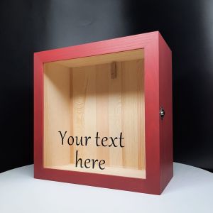 Shadow box 12 x 12 - Pink Seagull Design