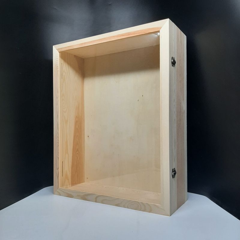 Extra Deep Shadow Box with Glass Door -pinkseagulldesign - Pink Seagull ...